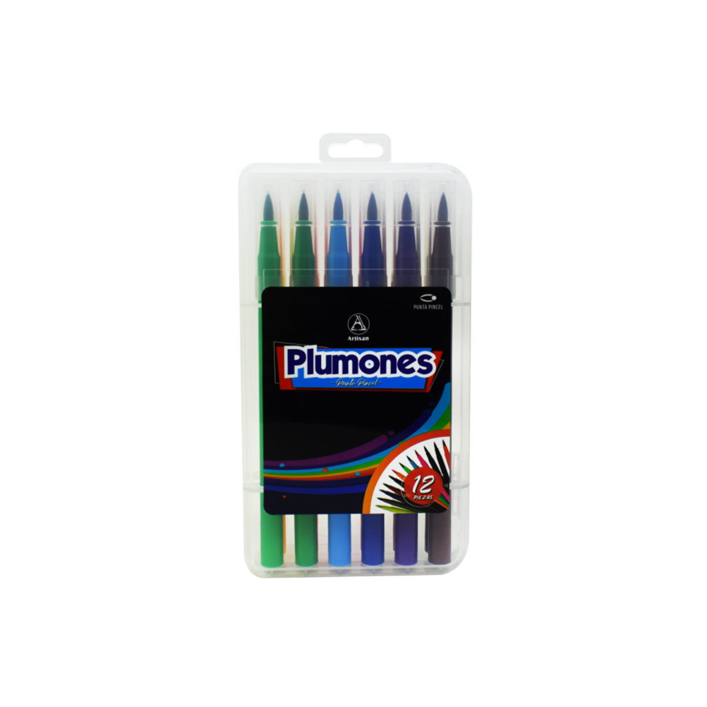 Plumones punta pincel Artisan, para lettering, acuarelables