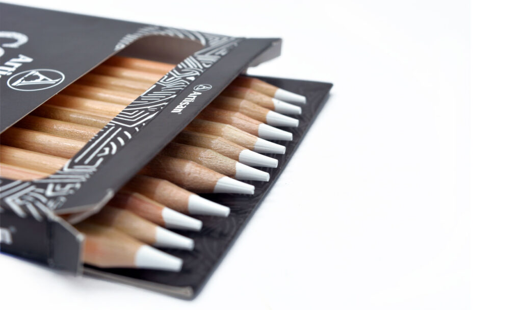 Color Pastel blanco x 12 unidades